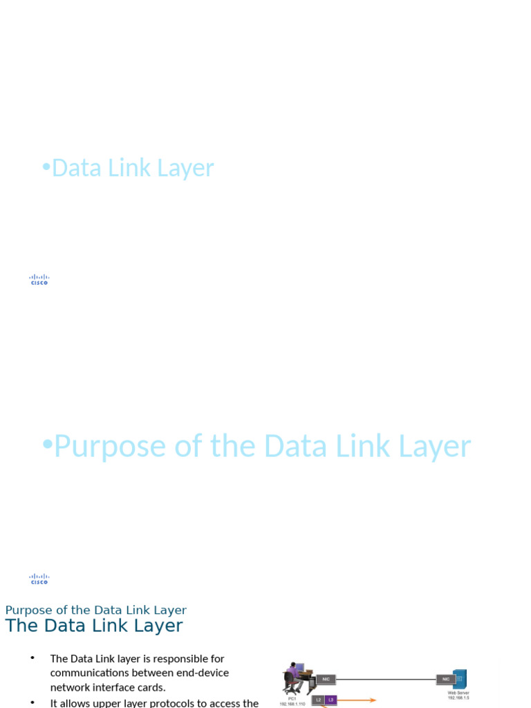 Data Link Layer | PDF | Network Topology | Computer Network
