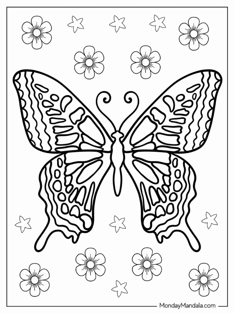 Easy Swallowtail Butterfly For Kids | PDF
