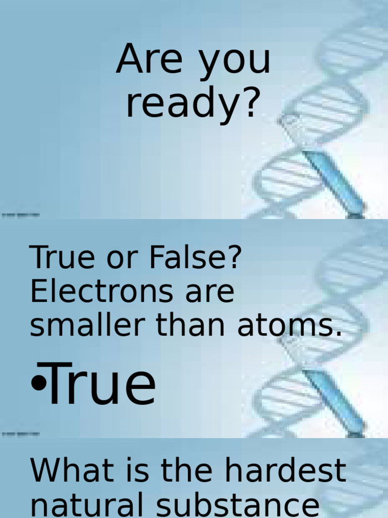 Science Trivia | PDF