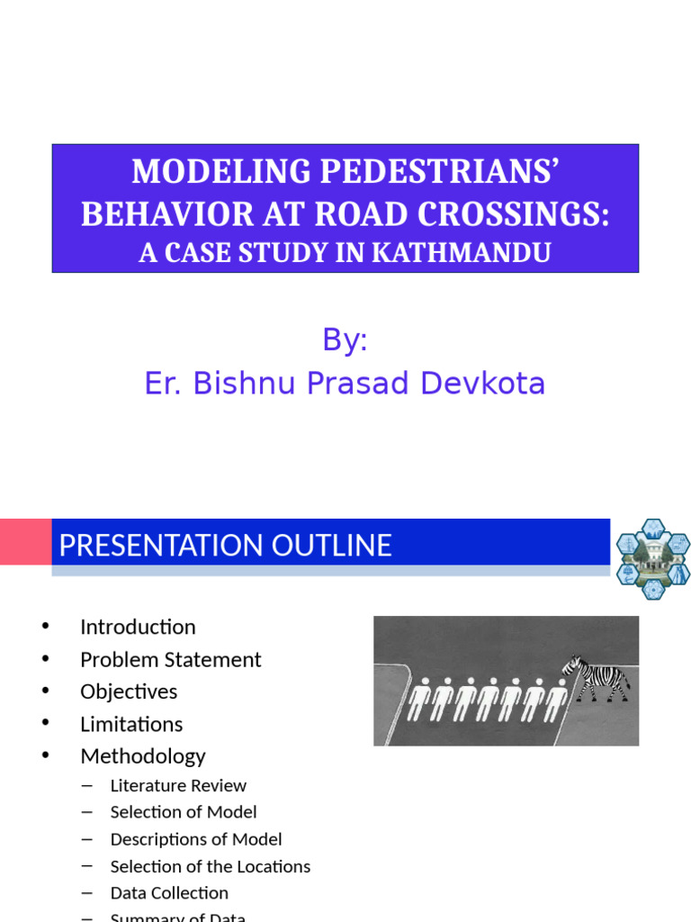 Pedestrian Behavior Modeling in Kathmandu | PDF | Traffic Collision ...