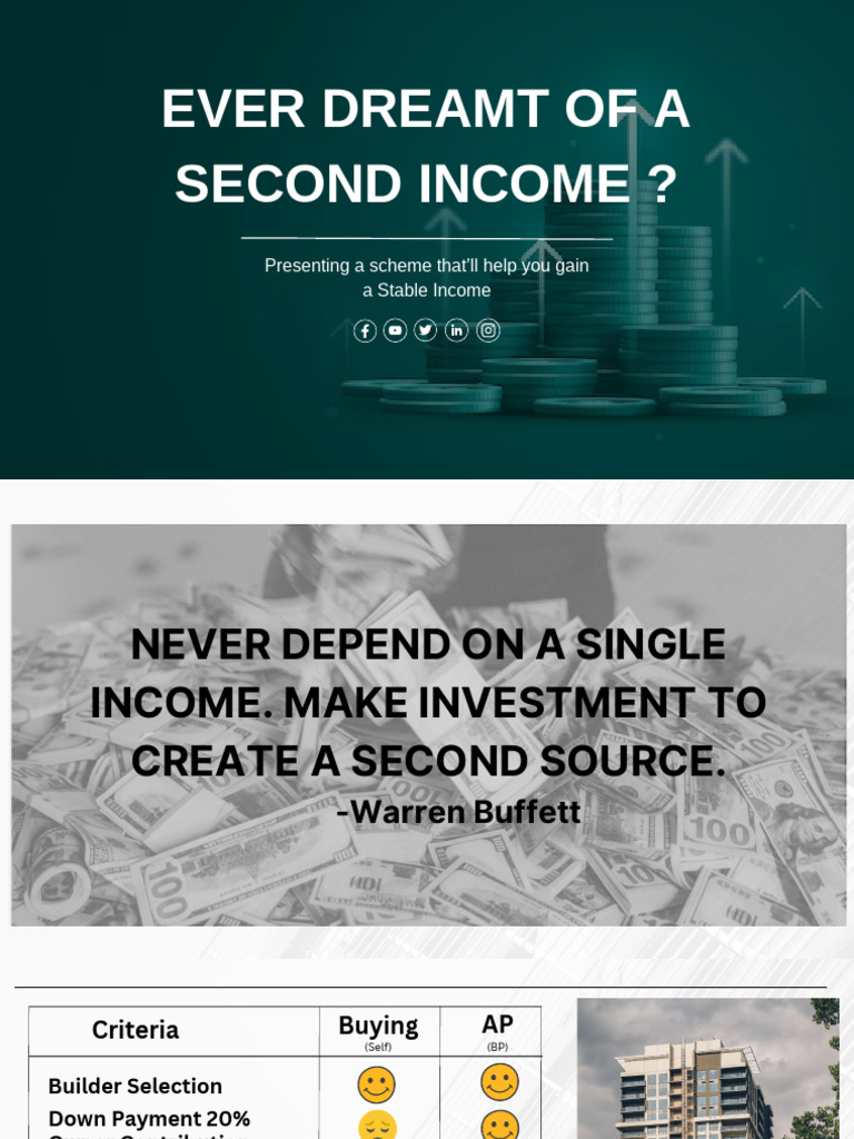 Create a Stable Second Income Stream | PDF