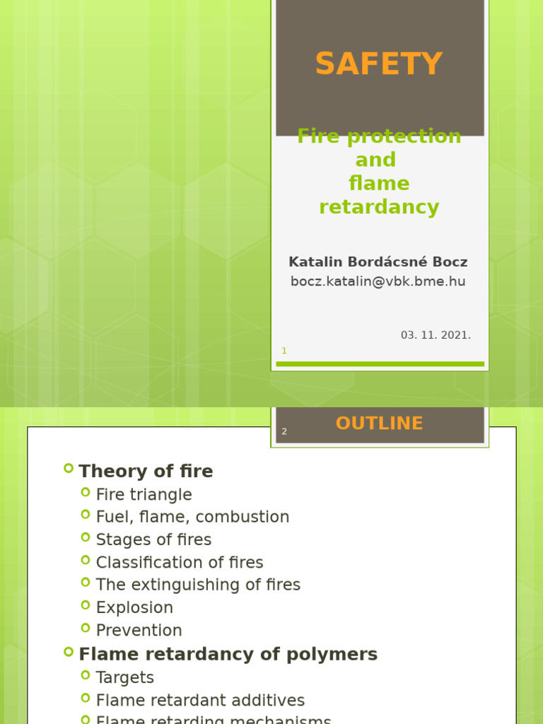 06 Fire Safety and Flame Retardancy of Polymers 2021 | PDF | Combustion ...