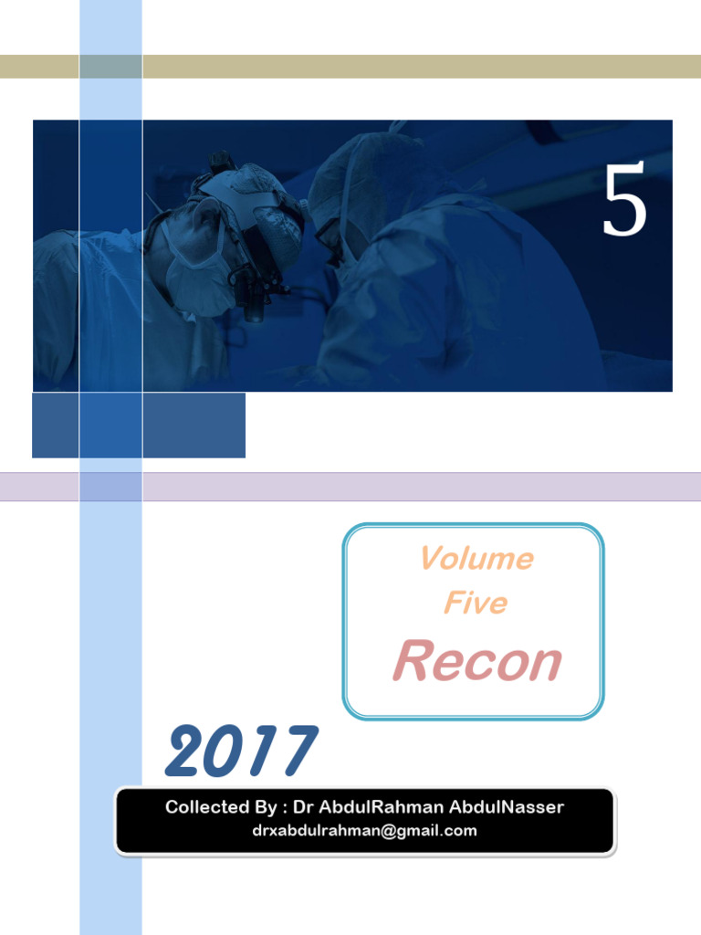 05 Recon Orthobullets2017 | PDF | Osteoarthritis | Hip