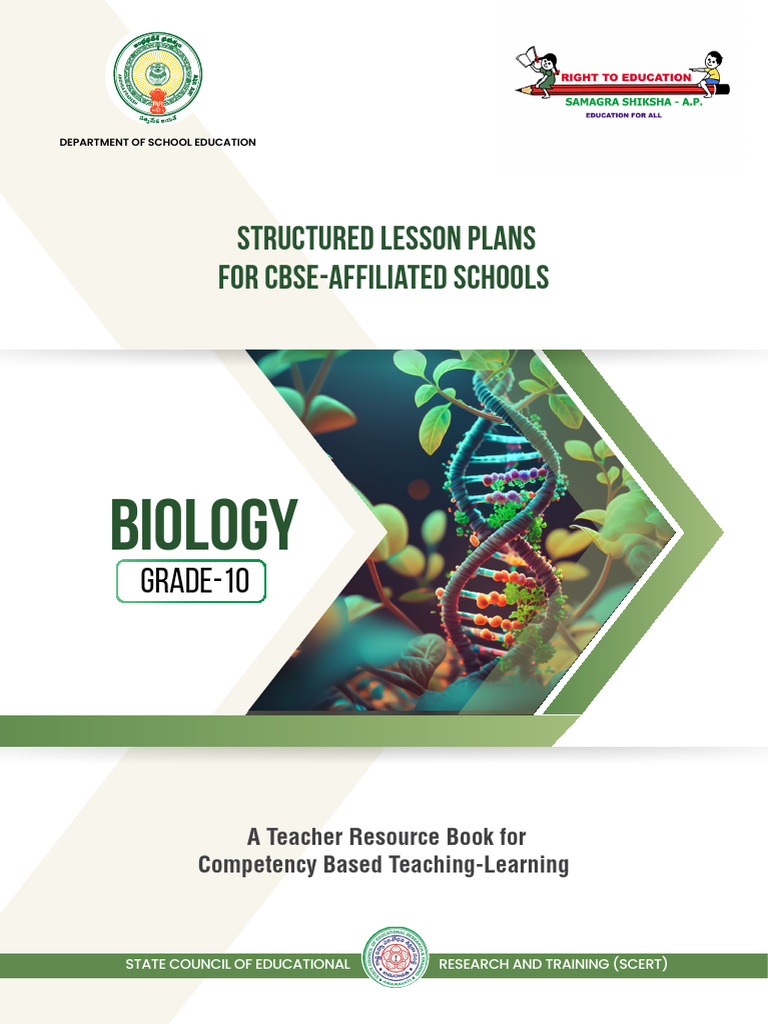 Grade 10 CBSE Biology Lesson Plans | PDF | Science | Lesson Plan