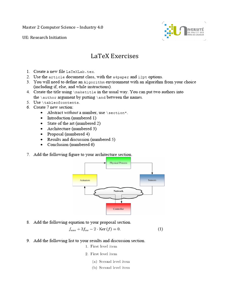 LaTeX Guide for CS Students | PDF