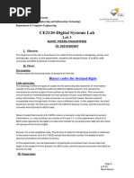 DLD Design of Combinational Circuits BCD To Excess 3 Code Converter | PDF