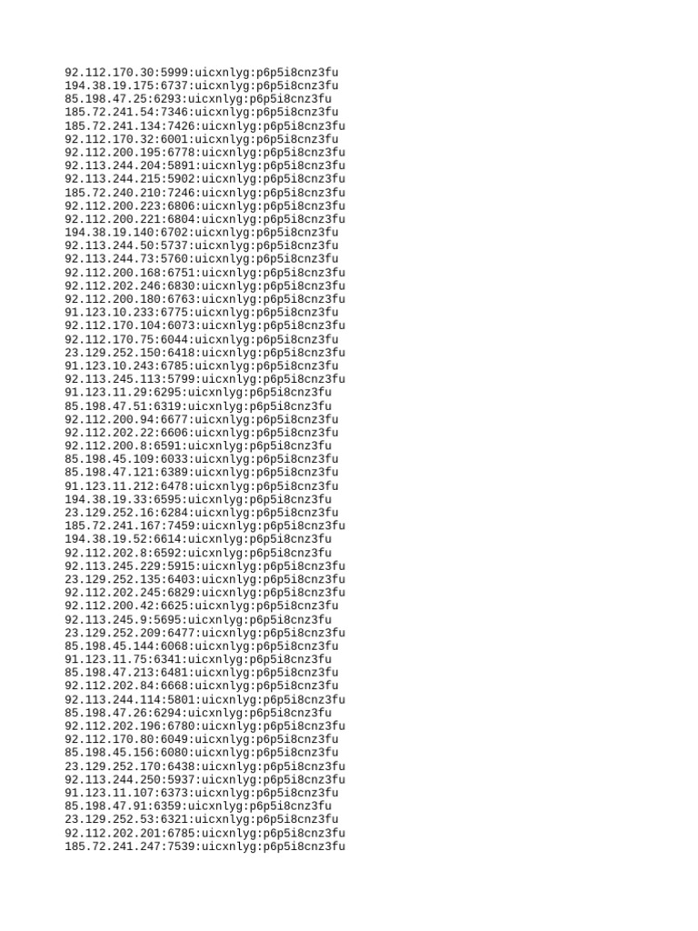 Webshare 100 Proxies (4) | PDF