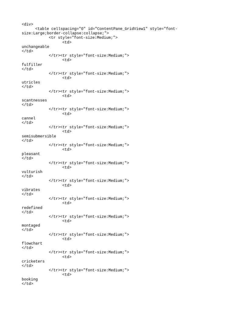 random_words_list (2) | PDF