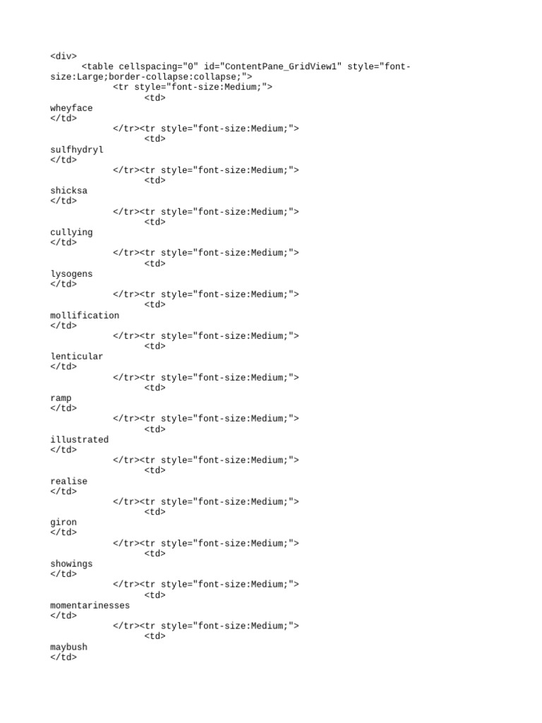 random_words_list (3) | PDF