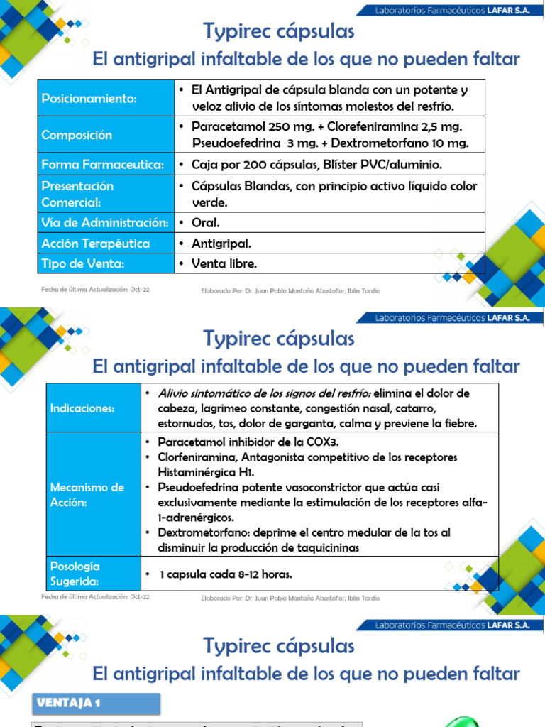 16 FT Typirec Cap 2 | PDF | Resfriado comun | Farmacología