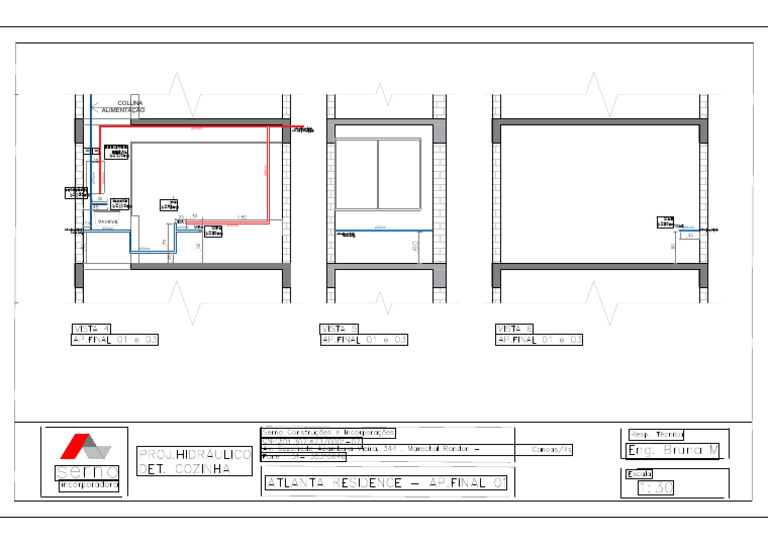 Ap 01-Proj Hidra-Det Cozinha | PDF