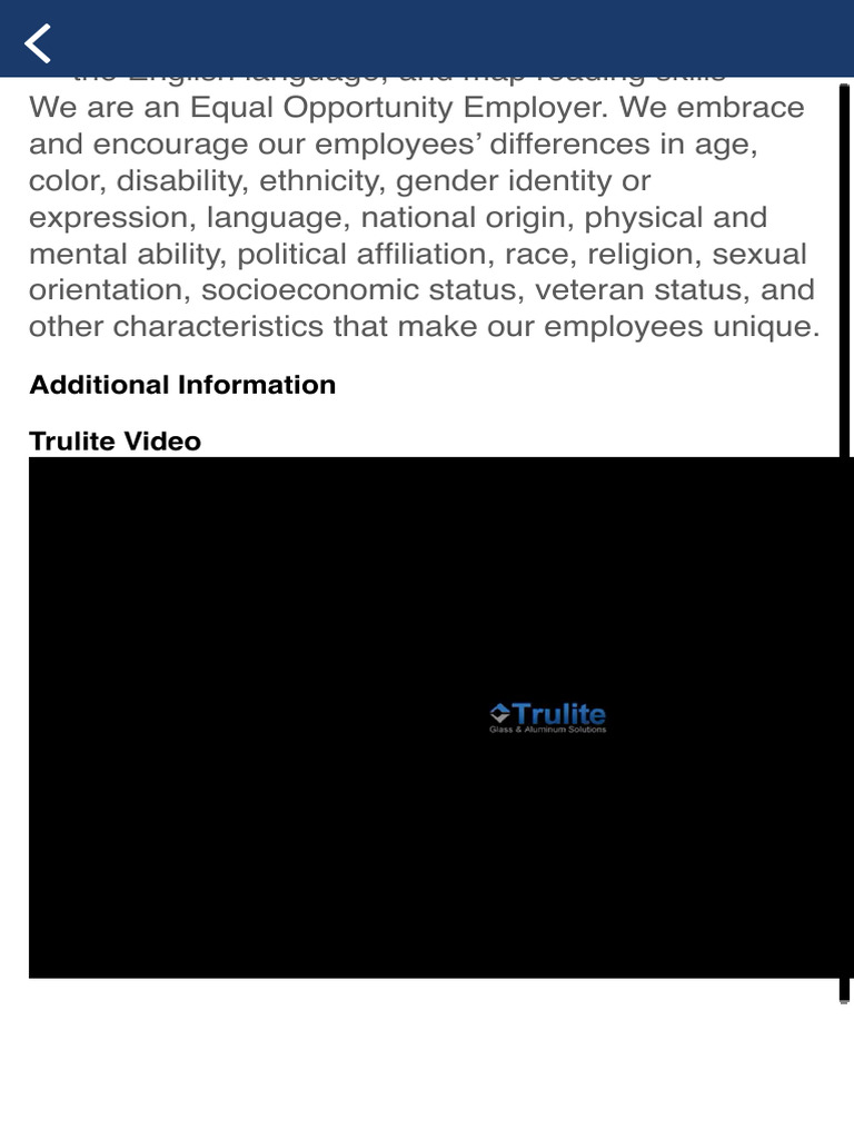 Trulite Careers | PDF