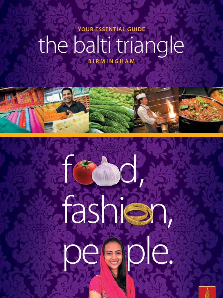 The Balti Triangle Guide Birmingham | PDF | Curry | Cooking