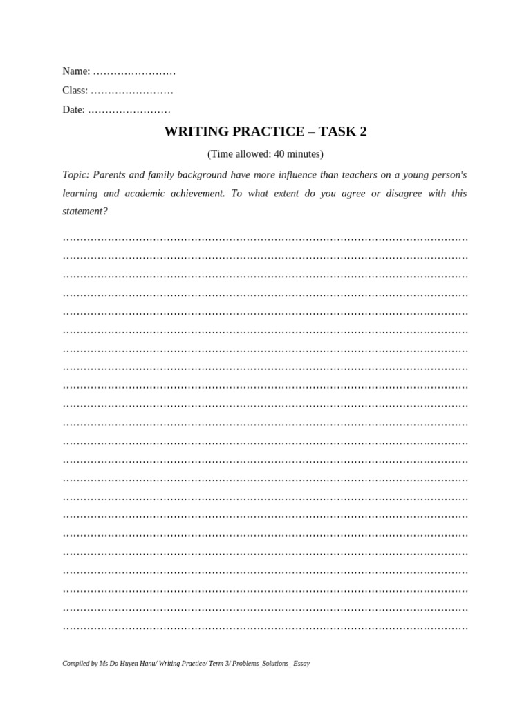 Argumentative Practice 2 | PDF