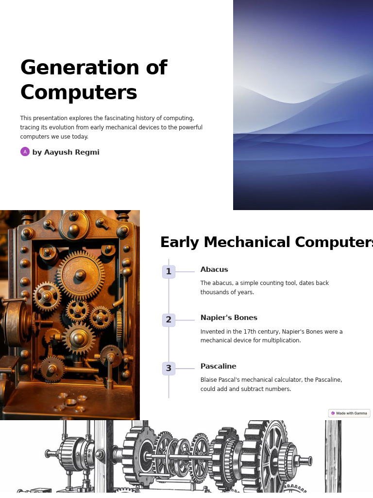 Generation of Computers | PDF | Personal Computers | Computing
