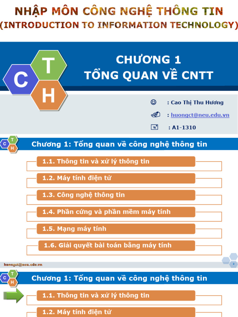 1 Chuong1-TongQuanVeCNTT | PDF