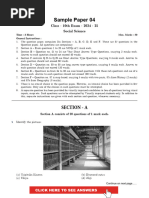 CBSE Class 10 Social Science Most Repeated Questions PDF For 2025 Exam | PDF | Gross Domestic ...