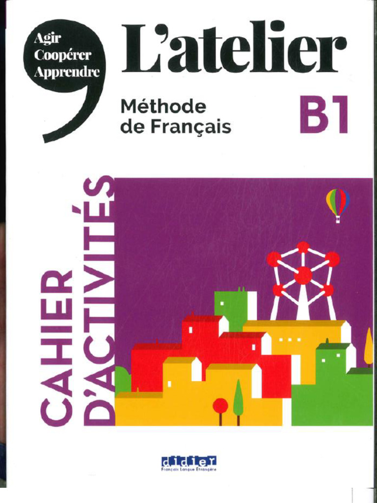 Atelier B1 - Cahier D'activités | PDF