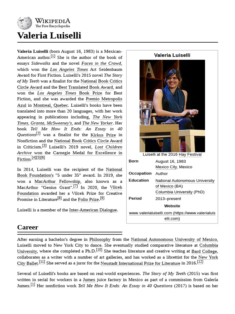 Valeria_Luiselli | PDF