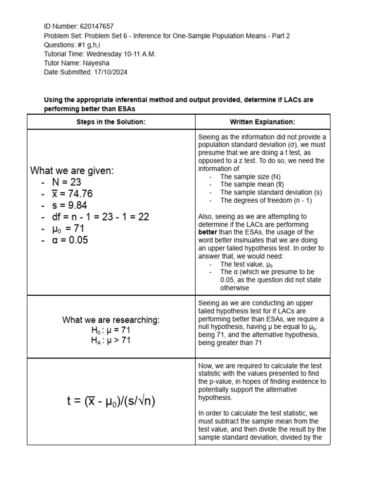 Dps Assignment 4 620147657 Merged Pdf P Value Standard Score