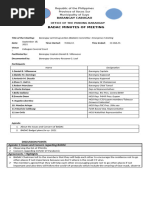 Badac Accomplishment Report | PDF