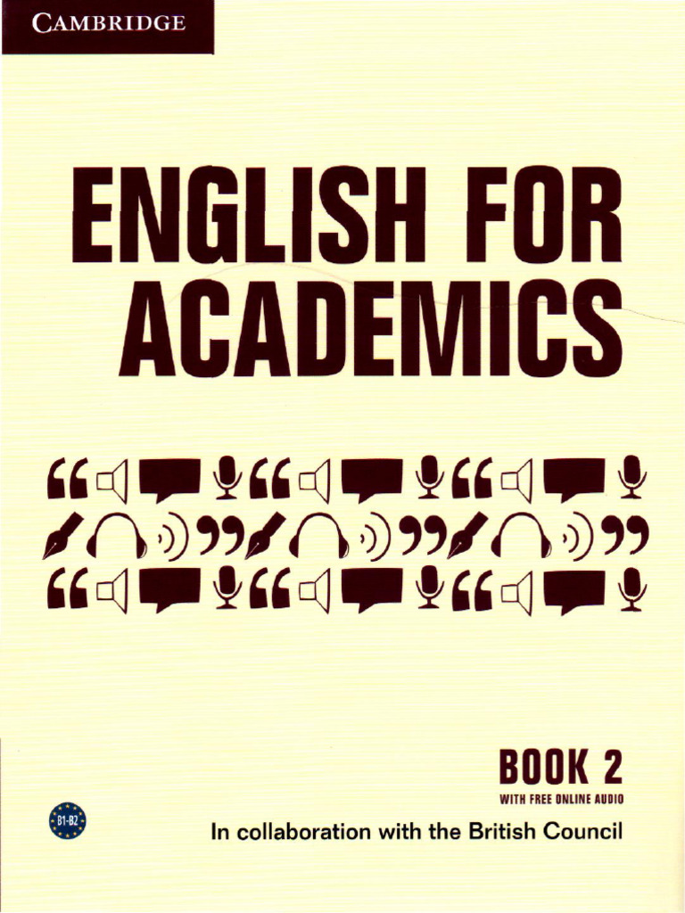 English For Academics Book 2-Level B2 | PDF