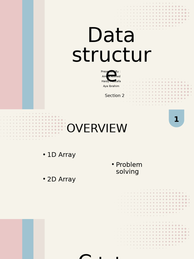 Section 2 DS.pptx | PDF | C++ | Computer Science