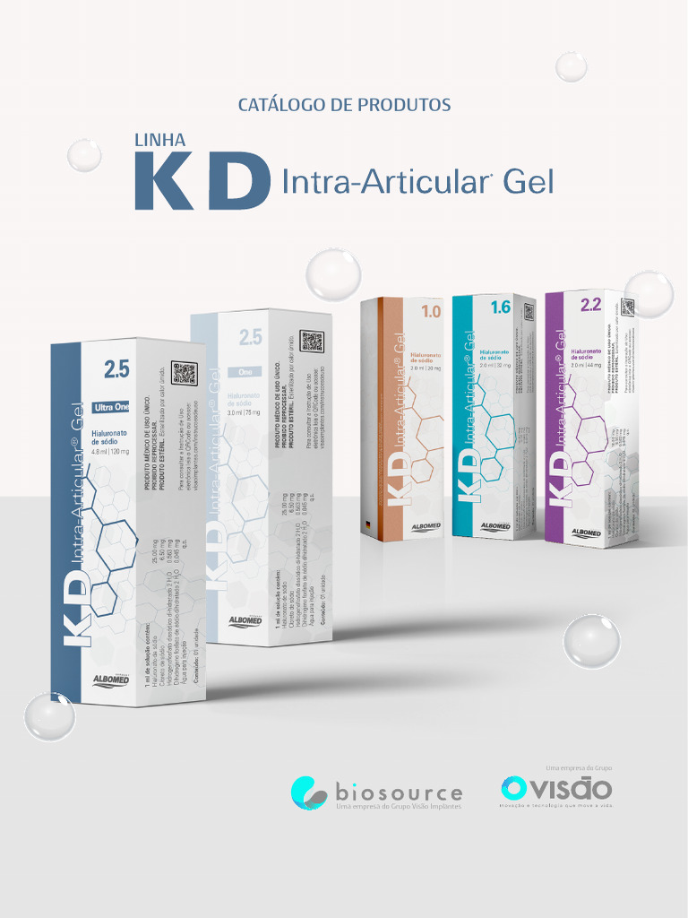 Catálogo Geral - KD Intra-Articular Gel - Biosou - 241206 - 171424 | PDF