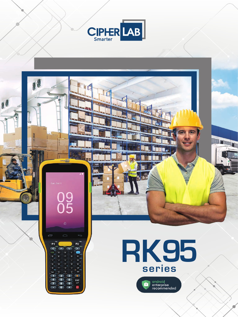 CipherLab RK95 EN Brochure | PDF | Computer Terminal | Android (Operating System)