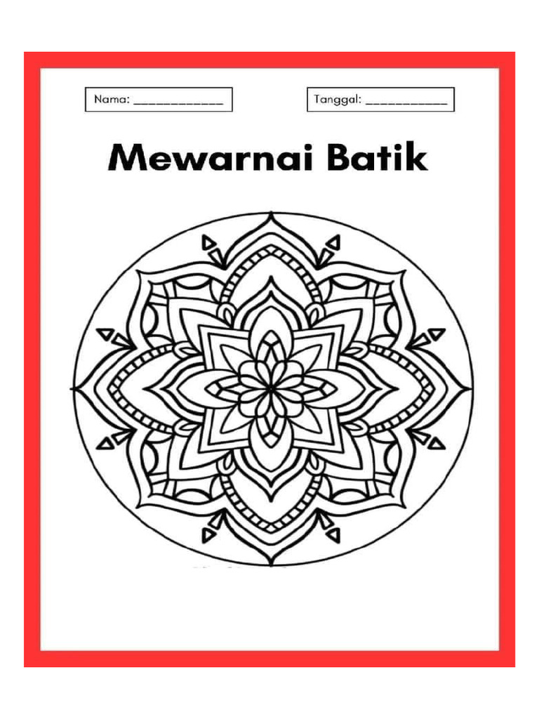 LKPD Kipas Batik | PDF