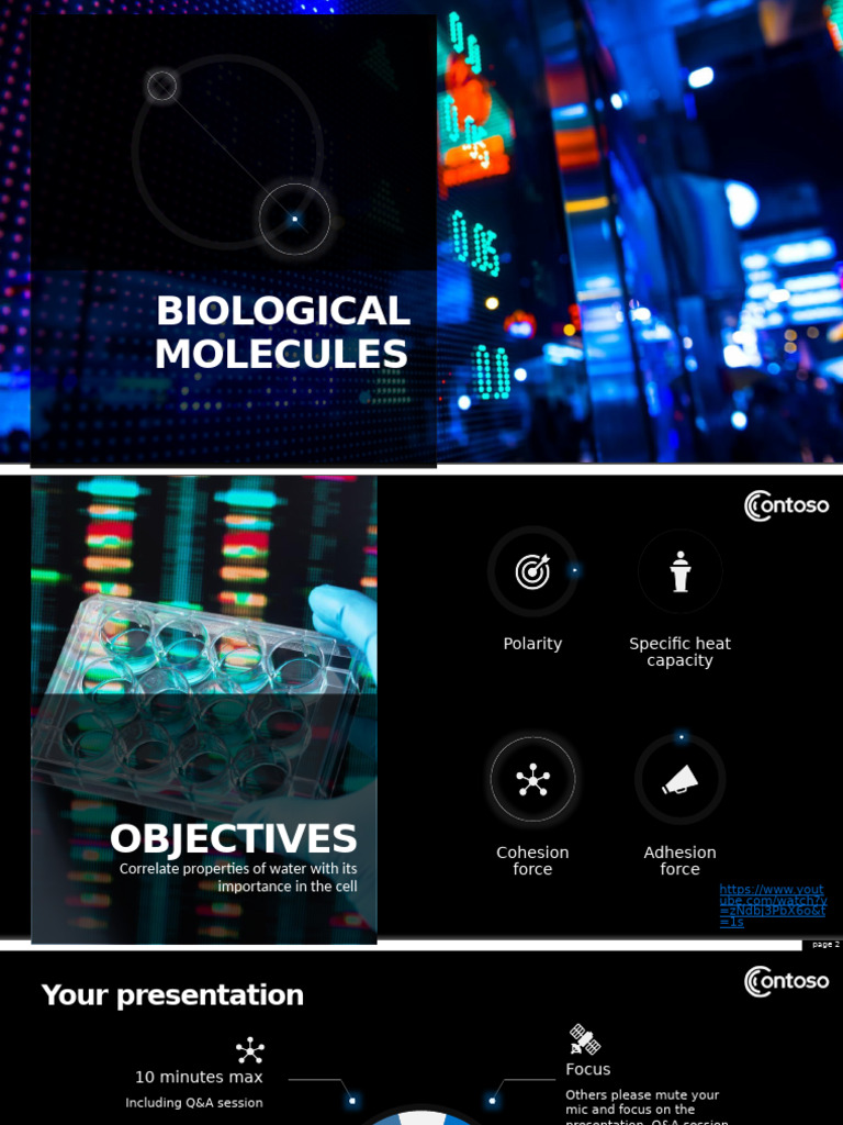 Biological Molecules Ppt | PDF