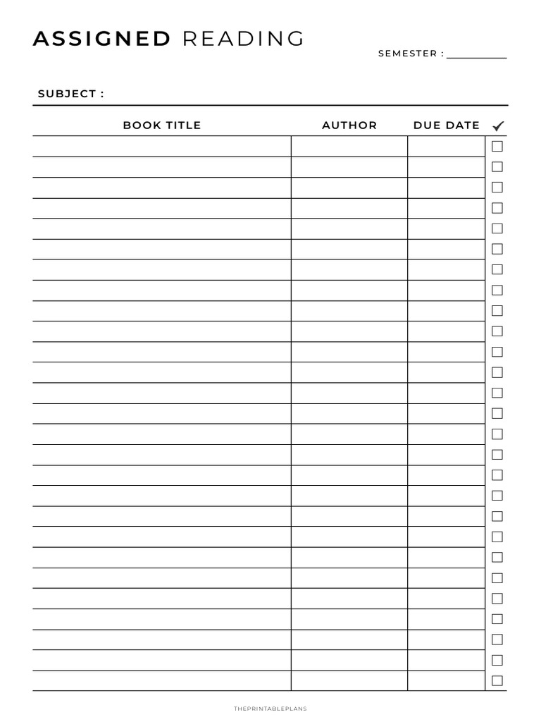 Assigned Reading | PDF