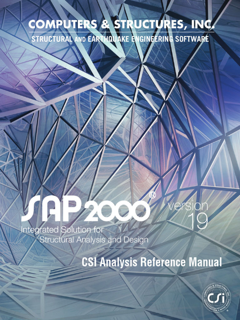 SAP2000 Intergrated | PDF