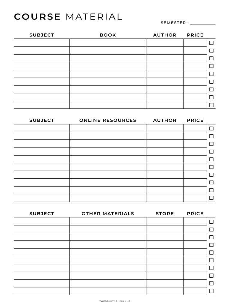 Course Material | PDF Course Material | PDF