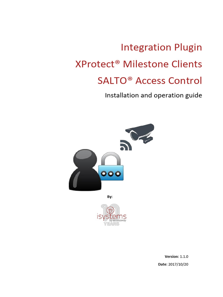Milestone Salto Plugin Guide Bypuresecurity v1.1 en | PDF | Web Service ...