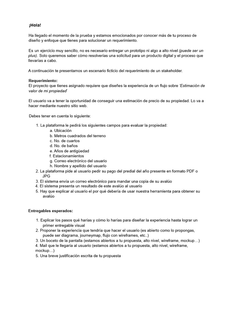 Prueba Tecnica | PDF