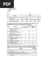 STarT Back Screening Tool | PDF