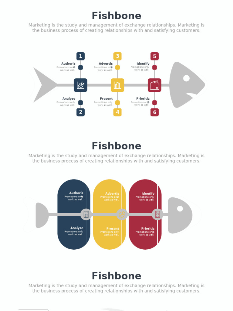 Fishbone Infographic 05 | PDF | Marketing | Information Science