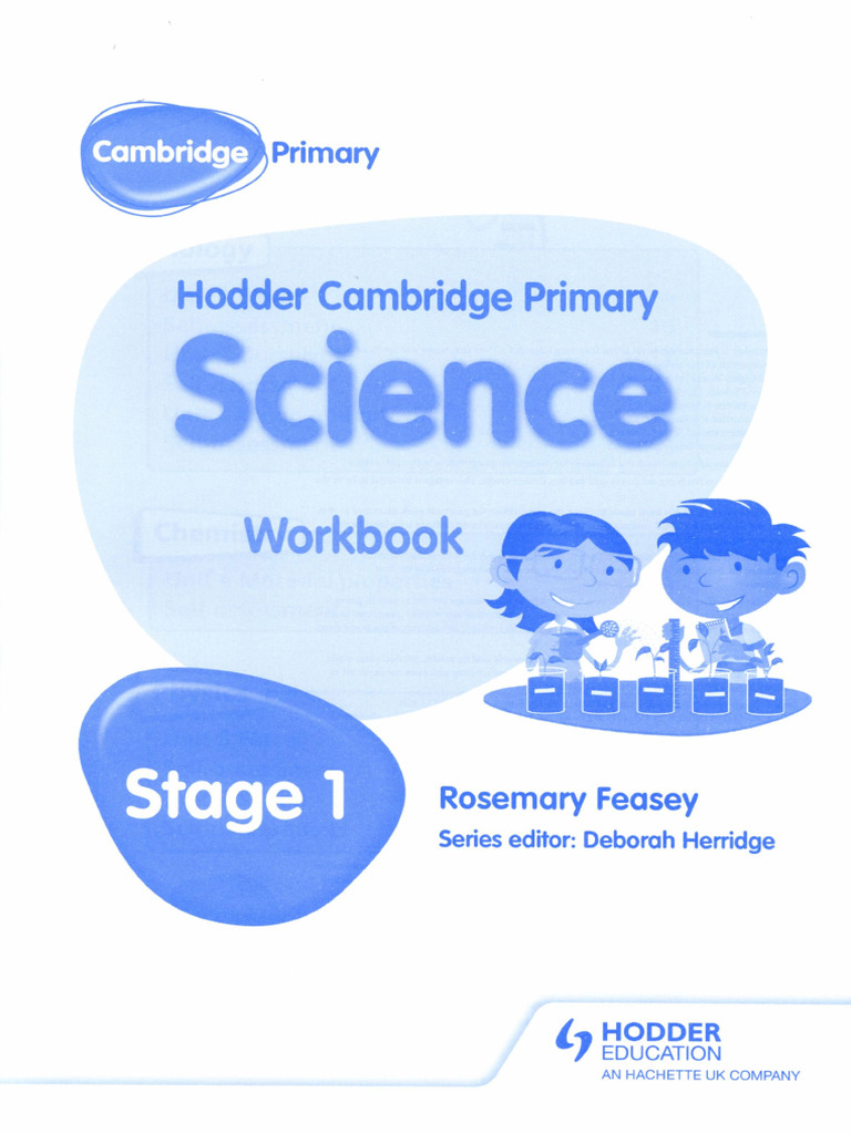 97 (1-80) Hodder Cambridge Primary Science Stage 1 Workbook | PDF