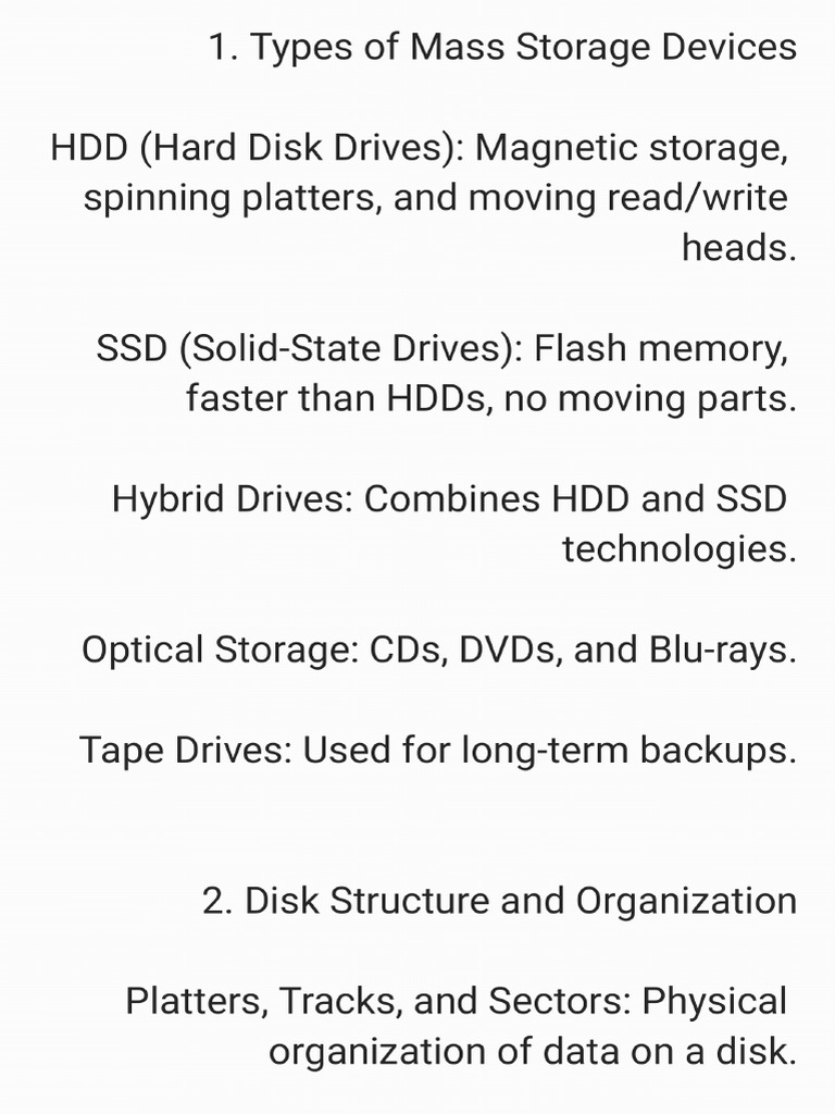 Mass Storage Project - 241203 - 213206 | PDF