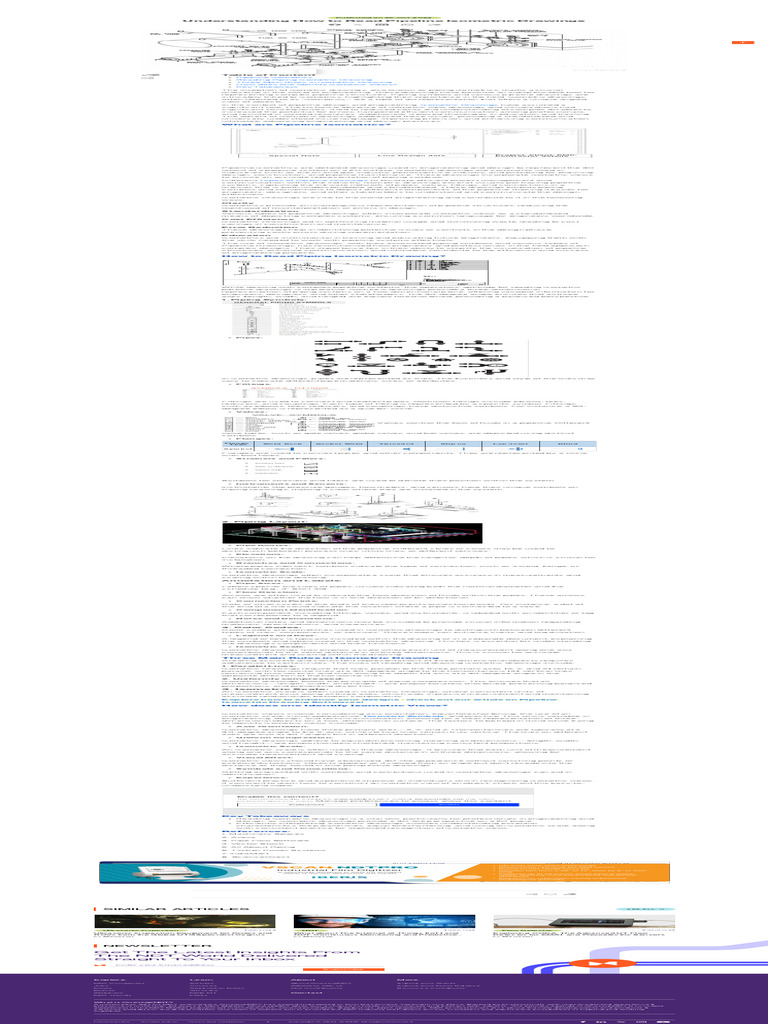 Pipeline Isometric Drawing Guide | PDF | Pipe (Fluid Conveyance) | Drawing