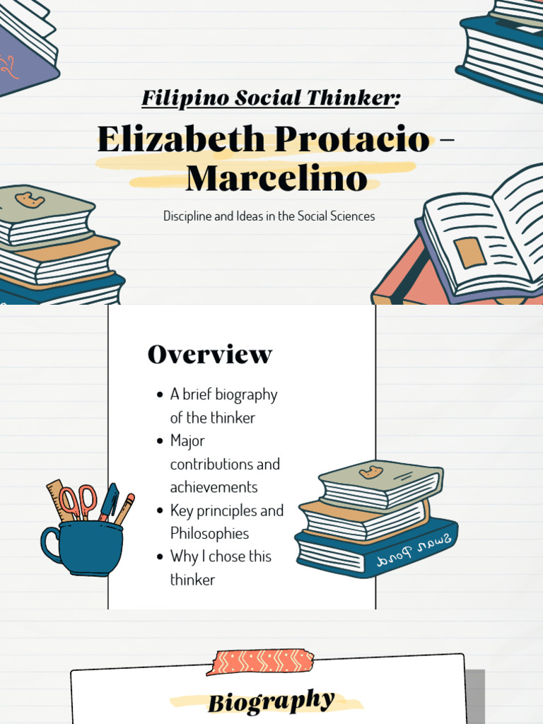 Filipino Social Thinker - Elizabeth Protacio-Marcelino - 20241115 ...