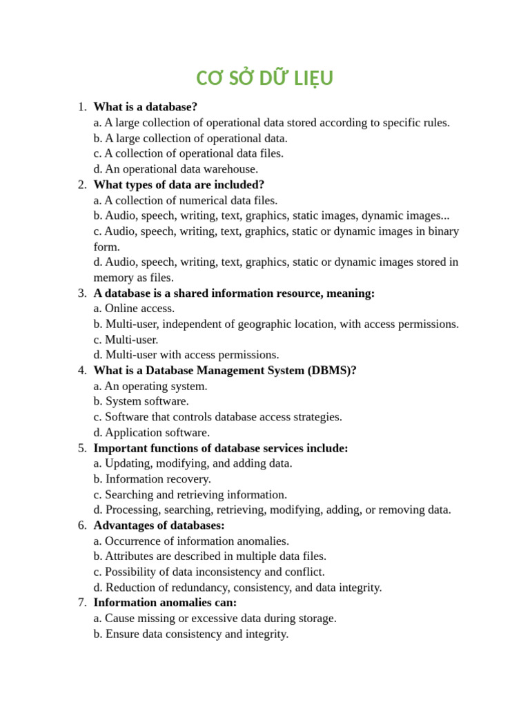 Understanding Database Fundamentals | PDF | Database Index | Databases