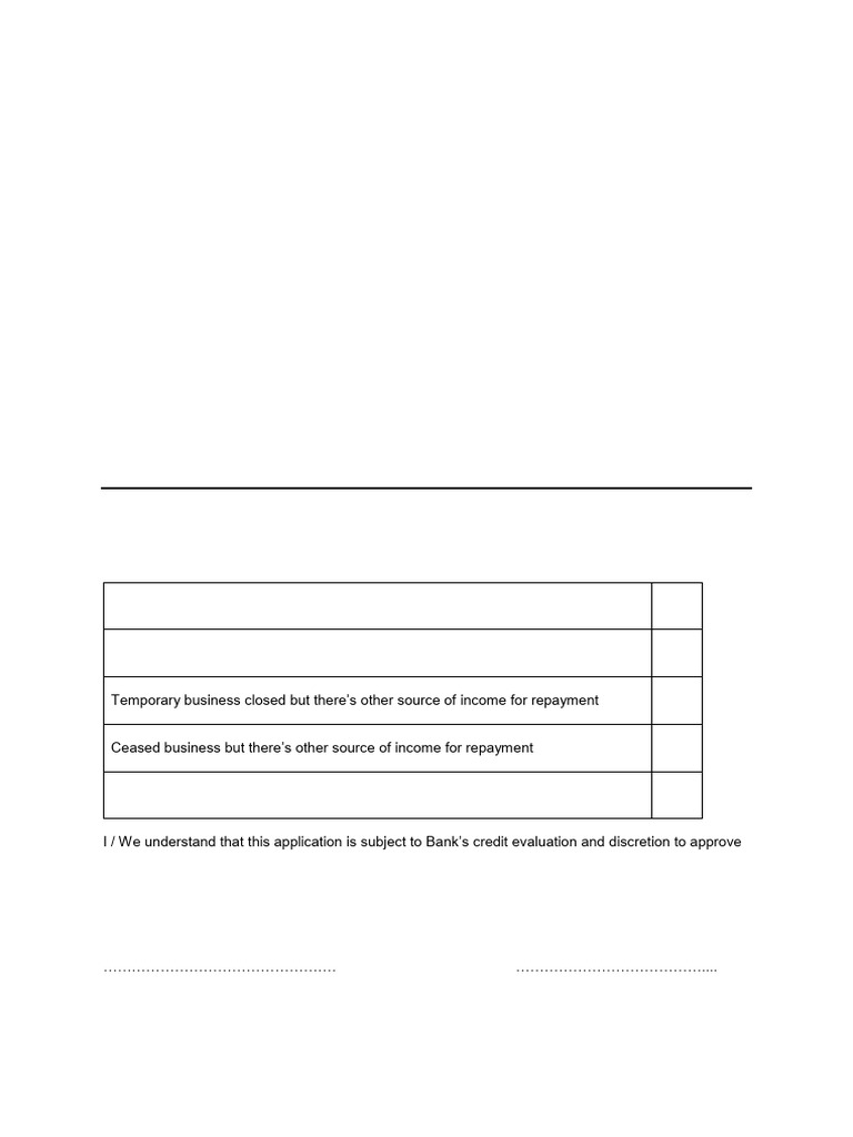 Request Form For Restructure or Reschedule | PDF