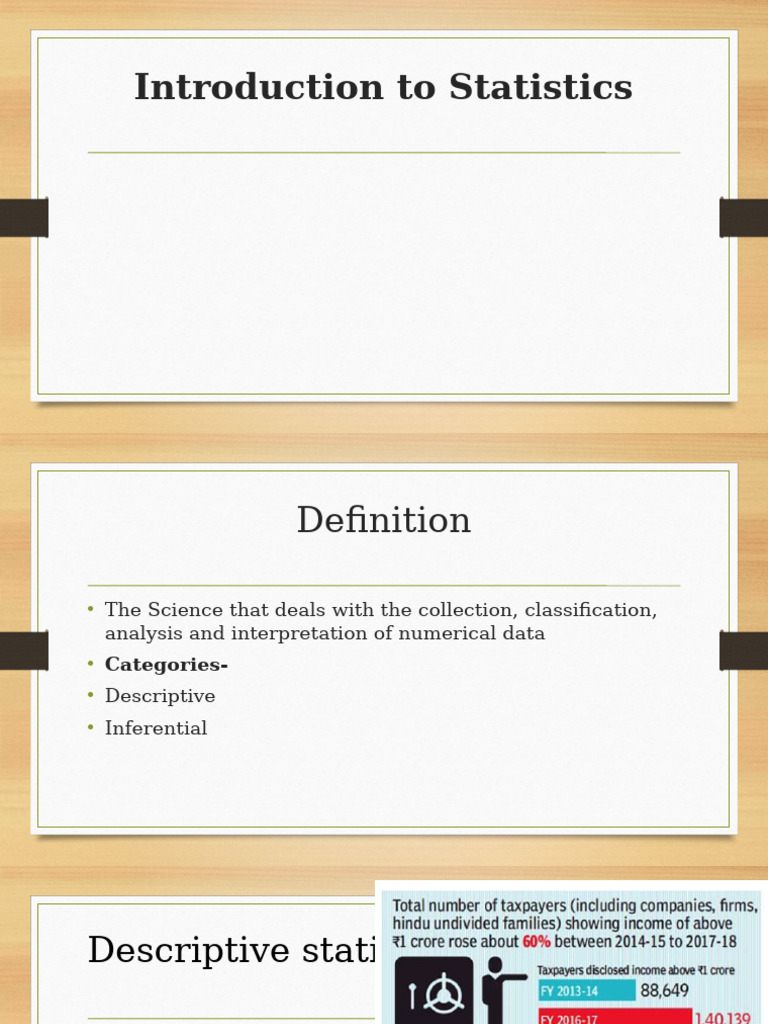 Intro to Statistics for Students | PDF