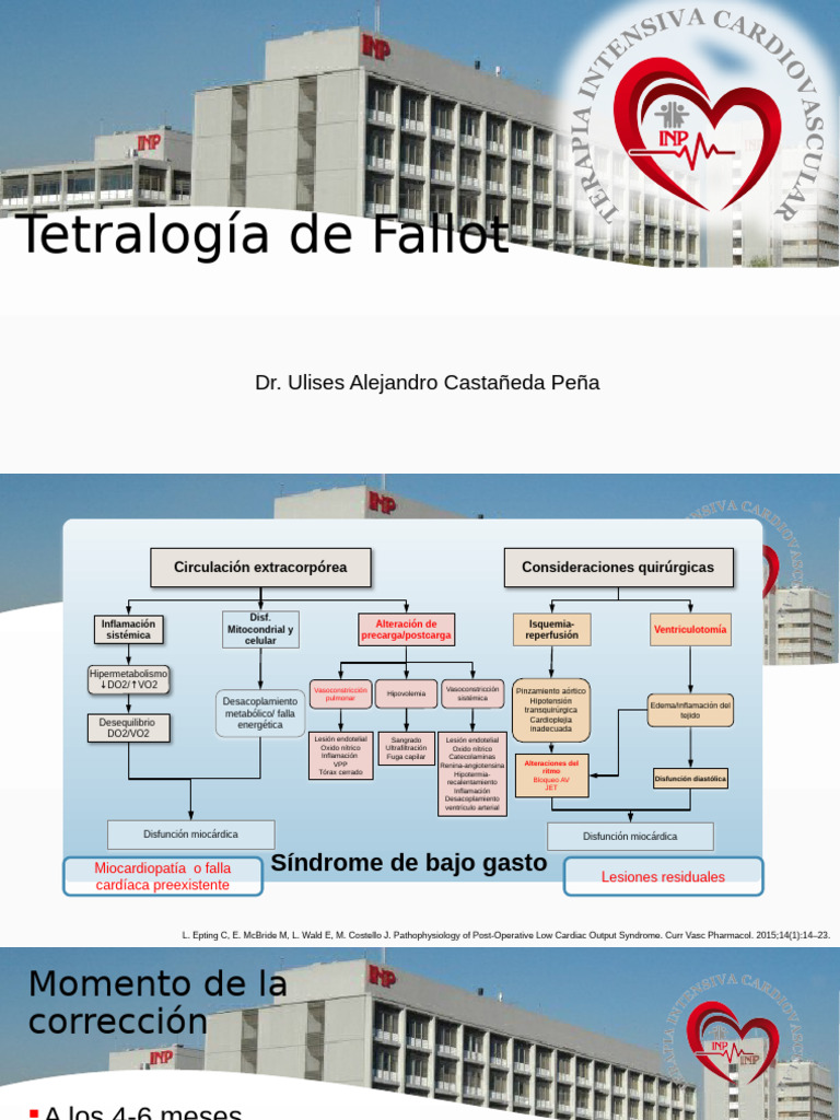 Tetralogía de Fallot (Anestesio) | PDF | Especialidades Medicas ...