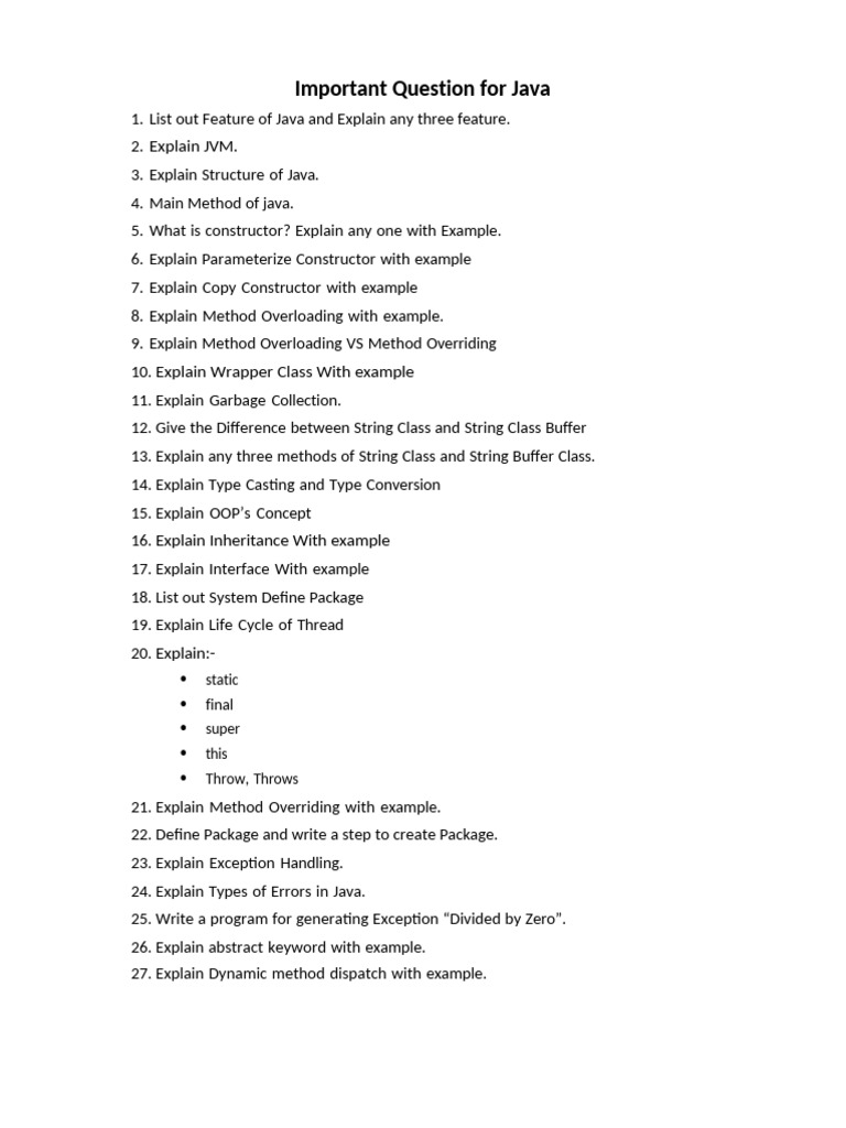 Java | PDF | Programming | Constructor (Object Oriented Programming) Java | PDF | Programming | Constructor (Object Oriented Programming)