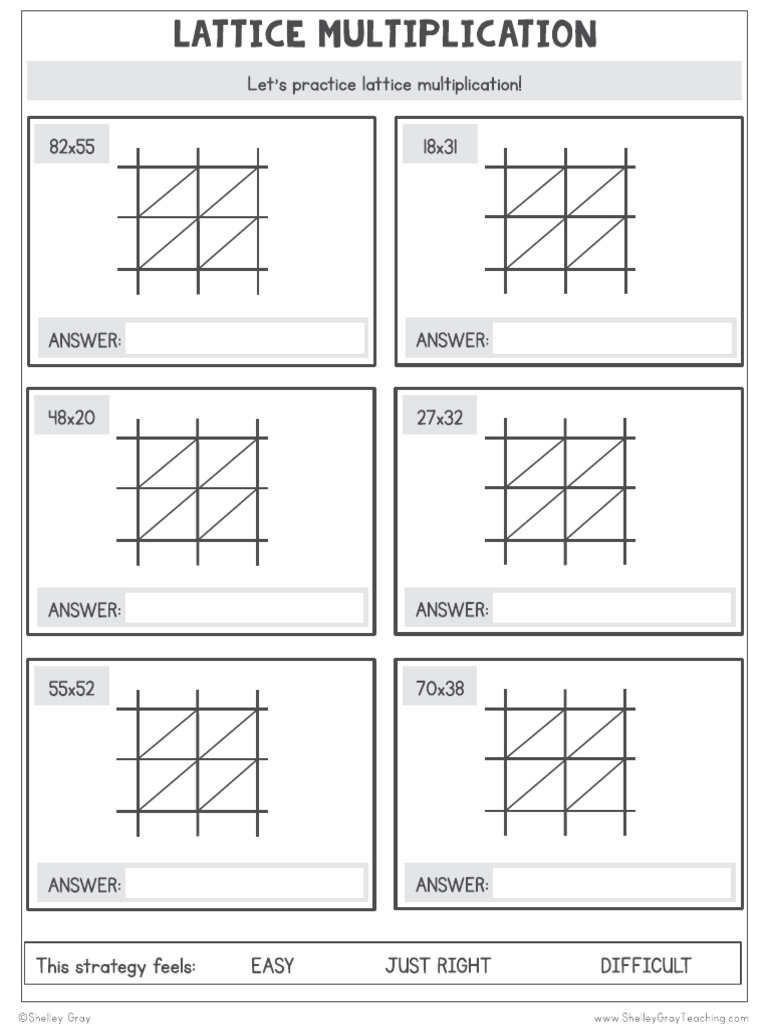 Lattice Practice | PDF