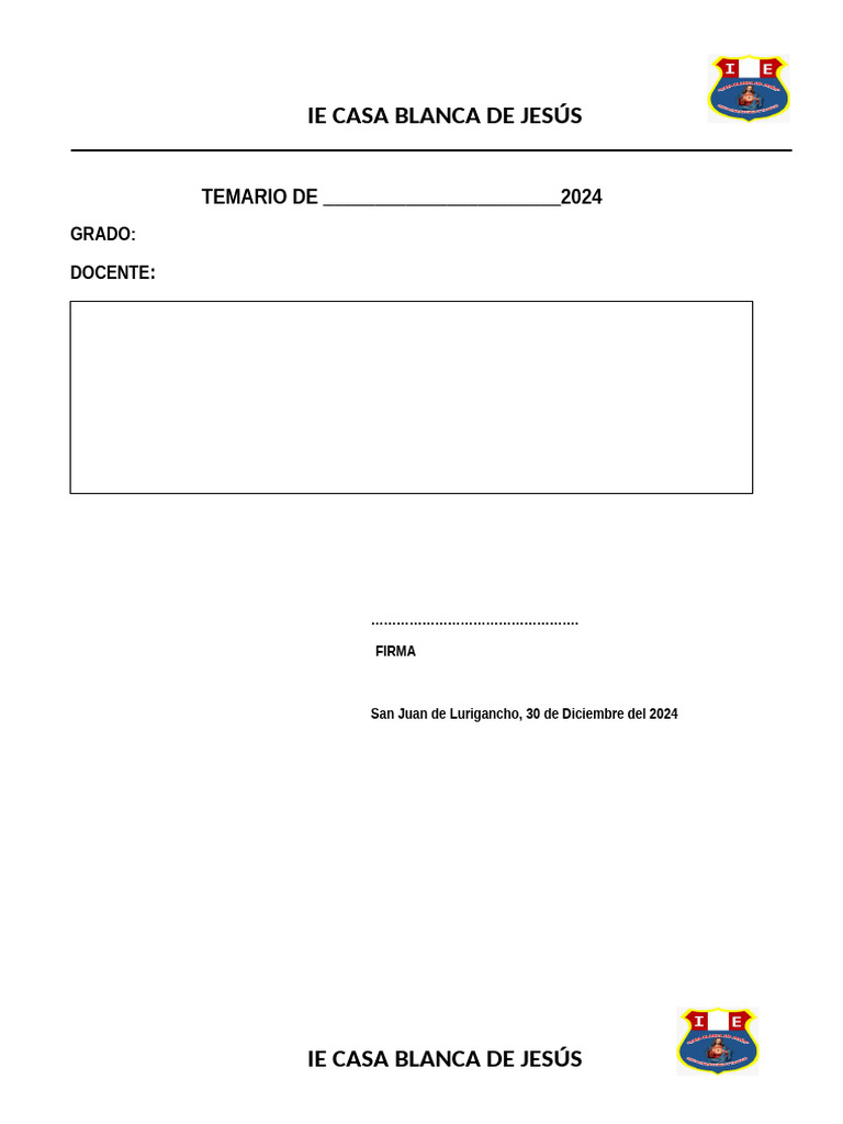 Documentos Finales I.e.casa Blanca de Jesús | PDF | Aprendizaje