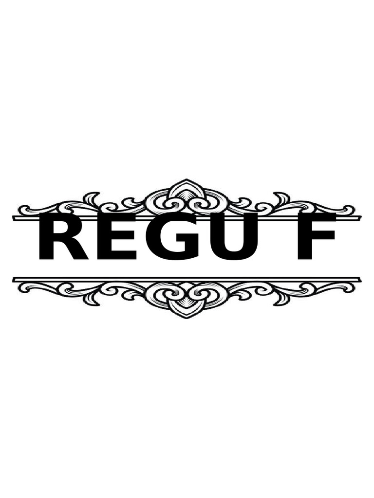 Guía de Uso de REGU F | PDF